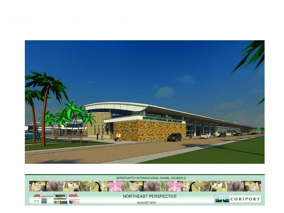 Liberia airport's new terminal building