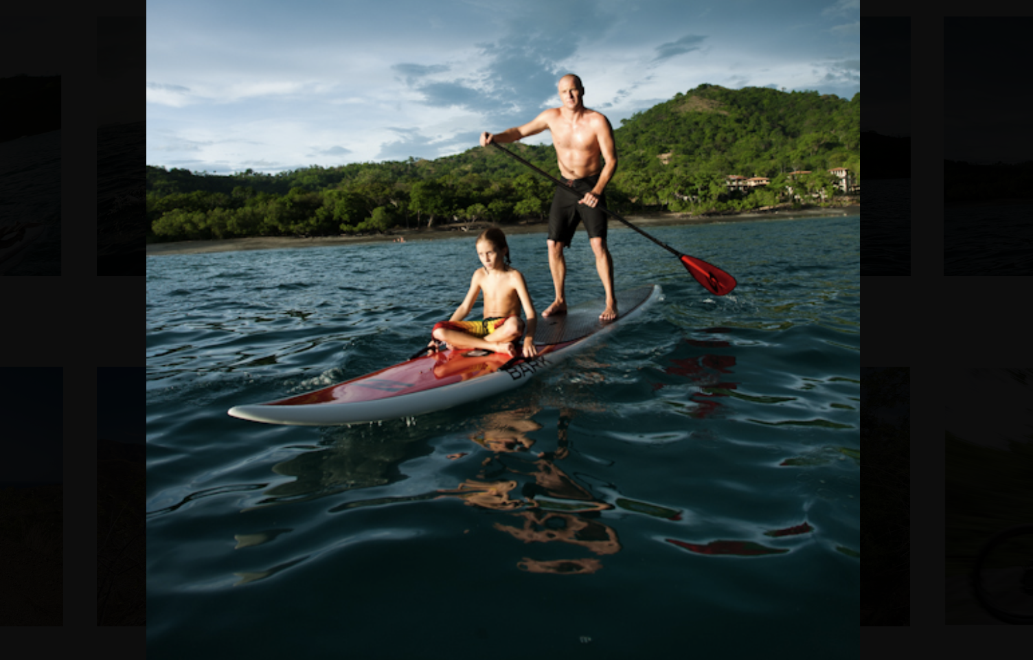 Stand Up Paddle Race at Las Catalinas