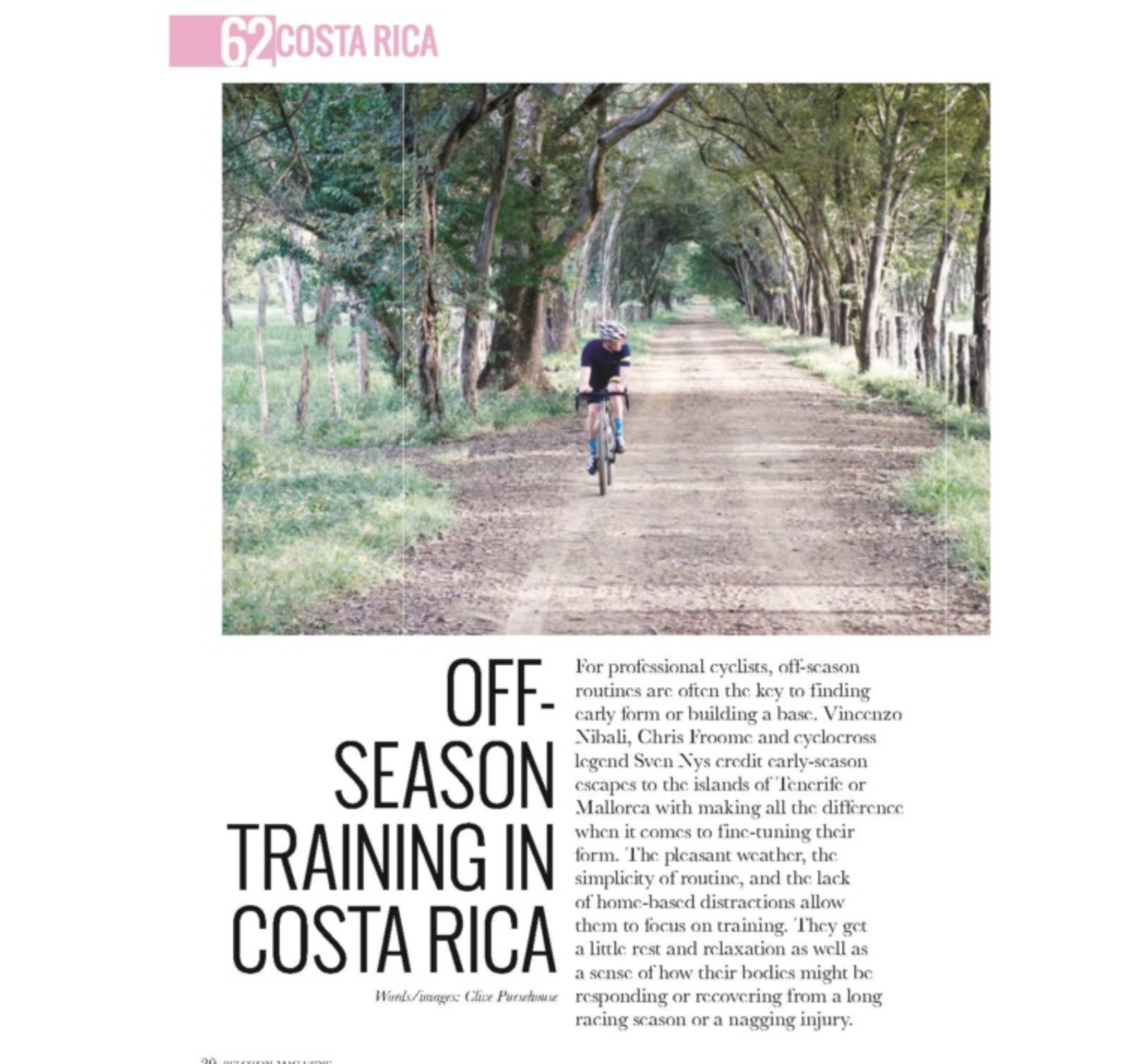 Peloton Magazine on Las Catalinas